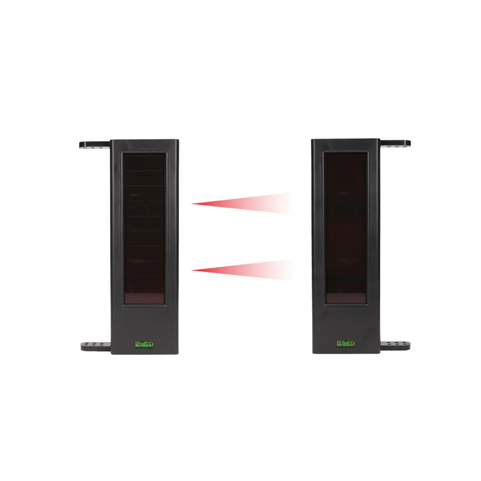 Solar external 2-beam infrared barrier | Wasserman.eu