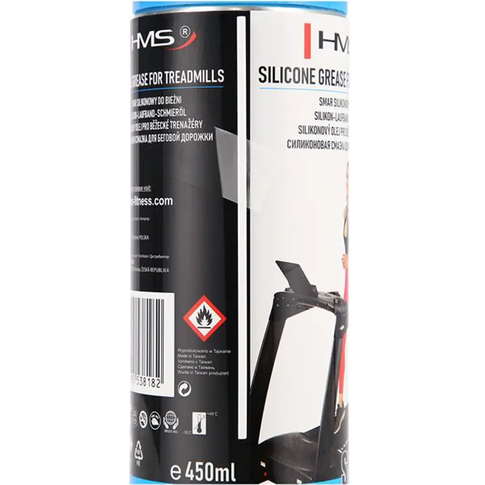 SSB130 SMAR DO BIEŻNI W SPRAYU 450ML HMS kod GTU03 | Wasserman.eu