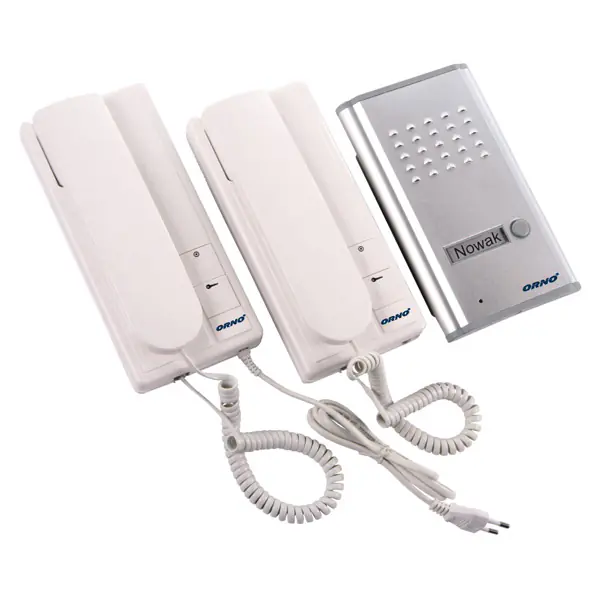 Single-family intercom set, flush-mounted, FOSSA INTERCOM | Wasserman.eu