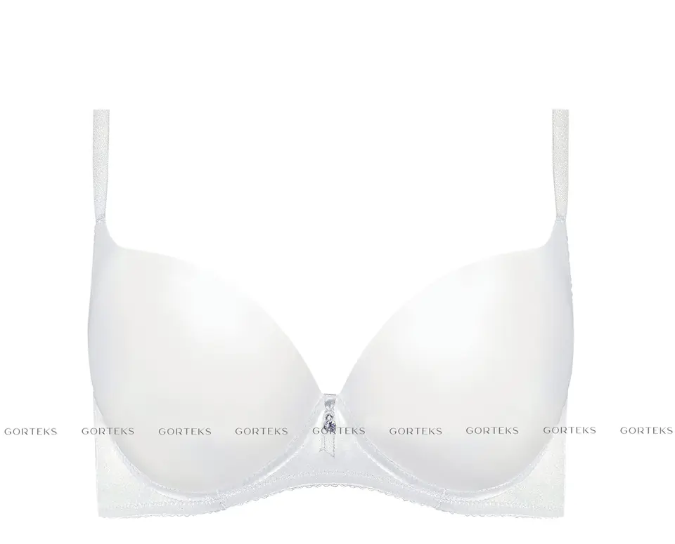 Carla/B5 bra thermomodeled white kick push-up Multicolor, size 75F ...