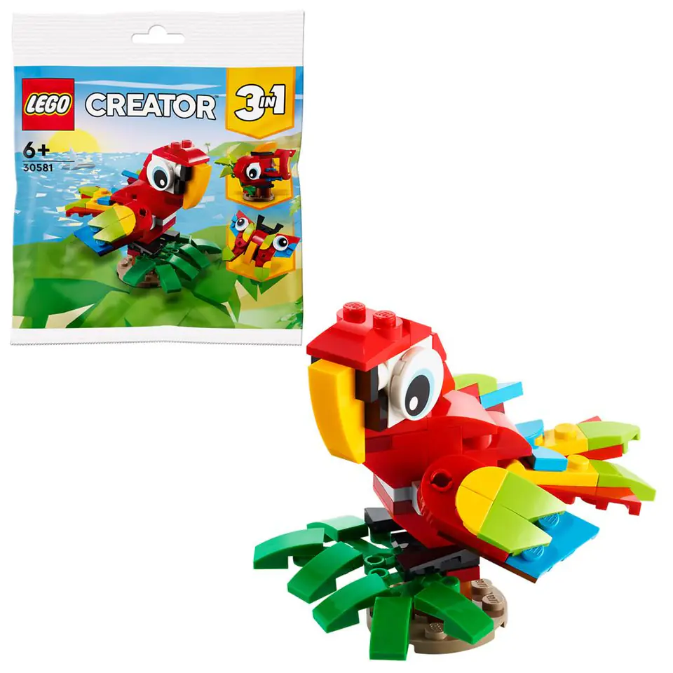 Lego Creator 30581 Tropical Parrot 3 in 1 | Wasserman.eu