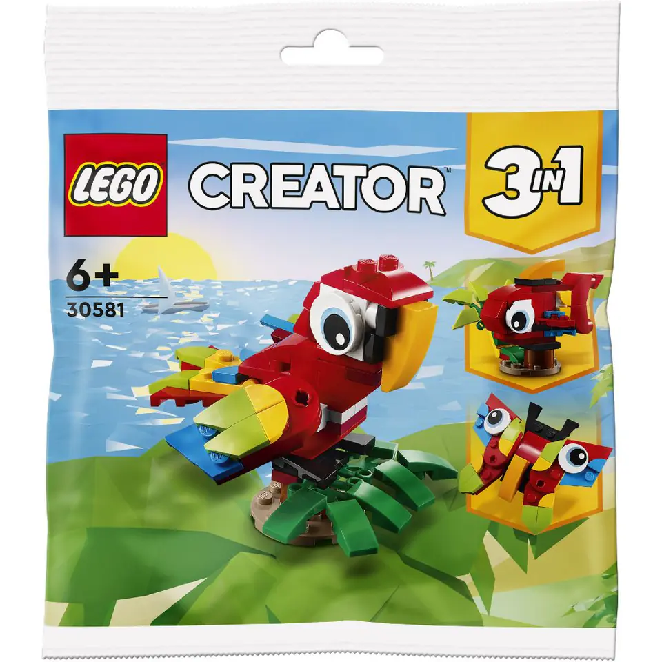 Lego Creator 30581 Tropical Parrot 3 in 1 | Wasserman.eu