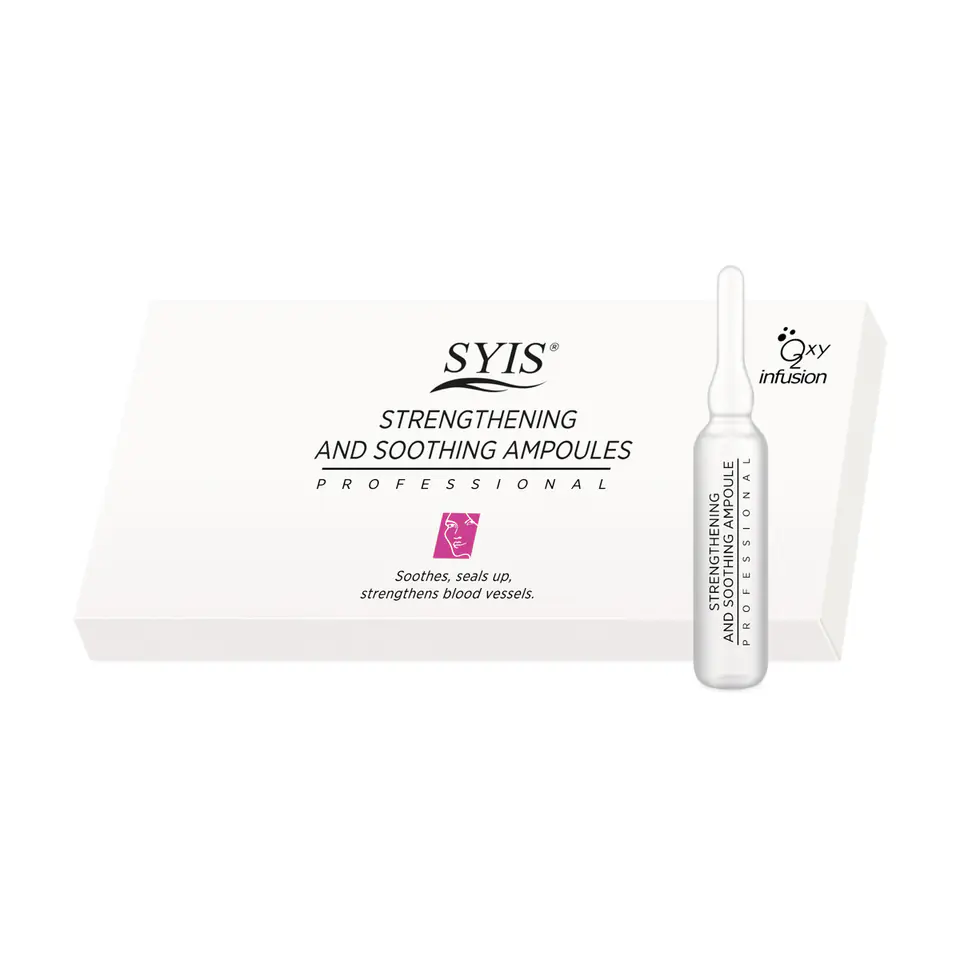Syis strengthening and soothing ampoules for capillaries 10 x 3 ml ...