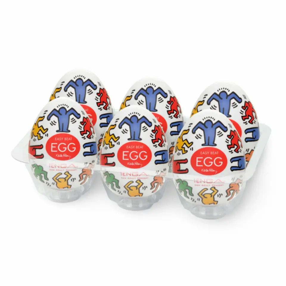 Tenga - Keith Haring Egg Dance (6 Pieces) | Wasserman.eu