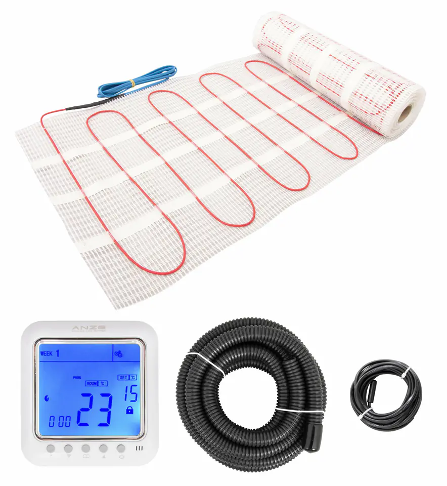 Electric heating mat ANZE-ATIV ATIV-170-2,0M2 + regulator AZ106 ...