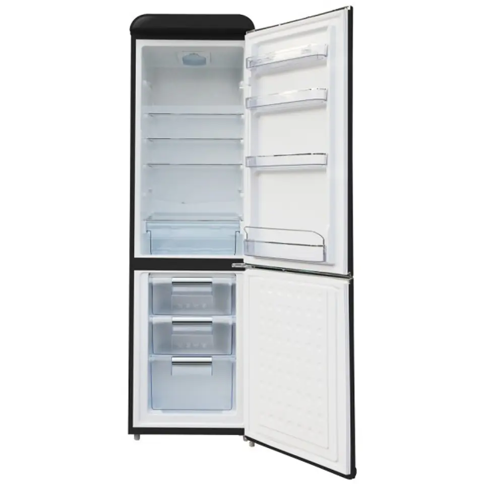 Sam Cook Retro PSC-WG-1030/B 250 l refrigerator-freezer, black ...