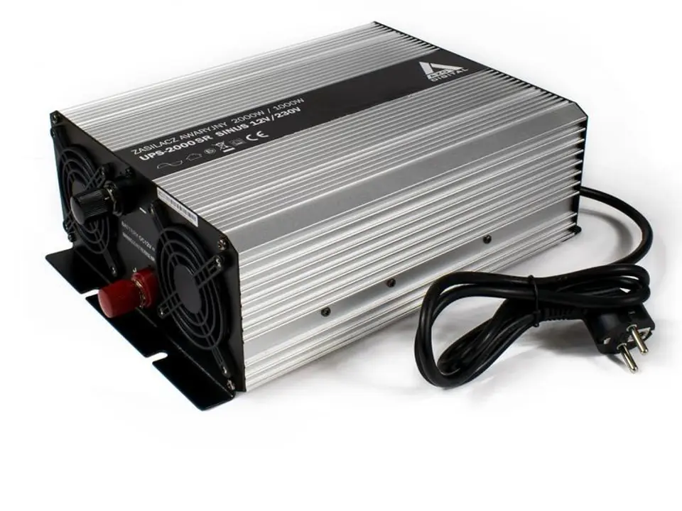 Emergency power kit AZO Digital Sinus UPS-2000SR 2000W + AKU 100Ah 12V ...