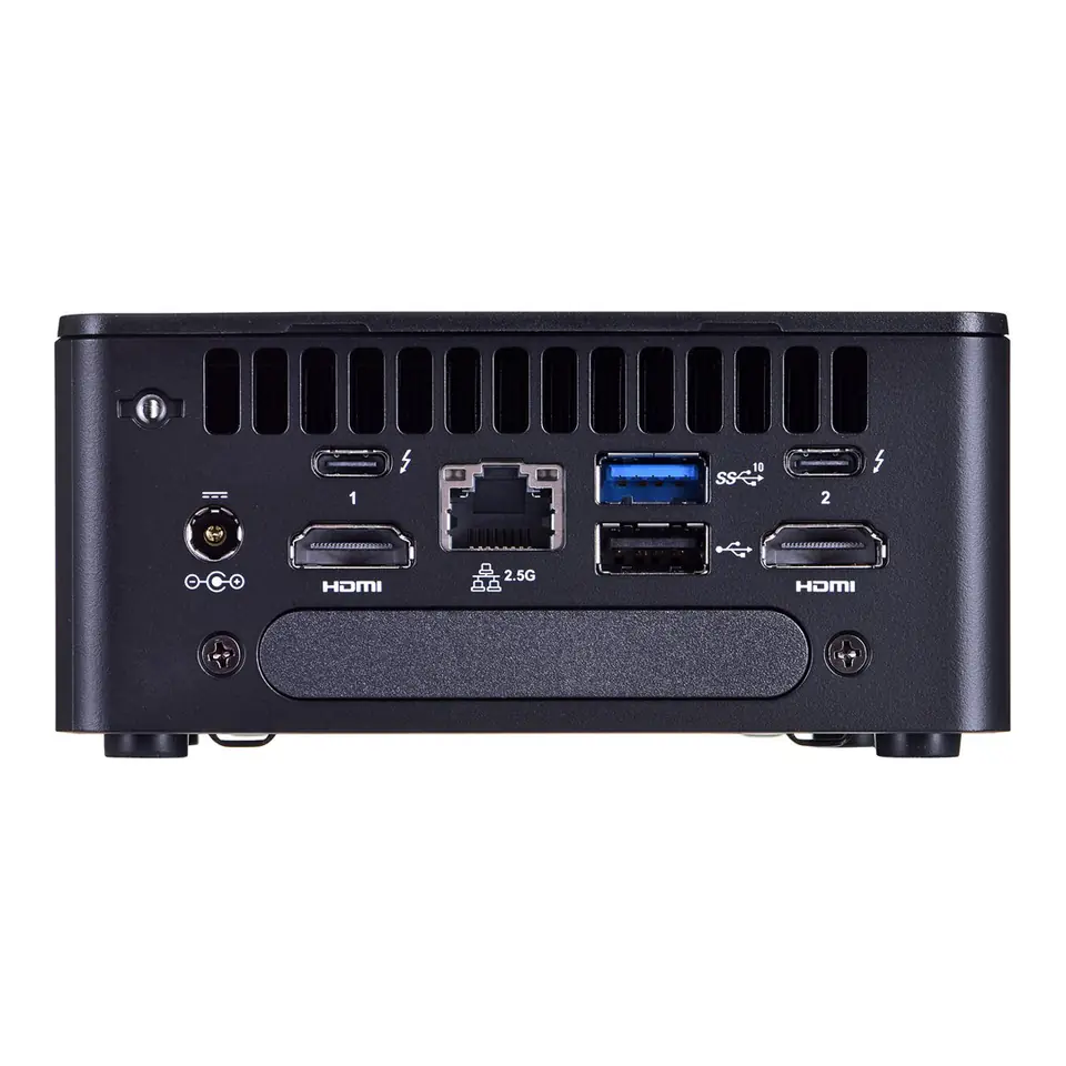 Intel NUC 12 Pro Kit NUC12WSHi5 UCFF Black i5-1240P | Wasserman.eu