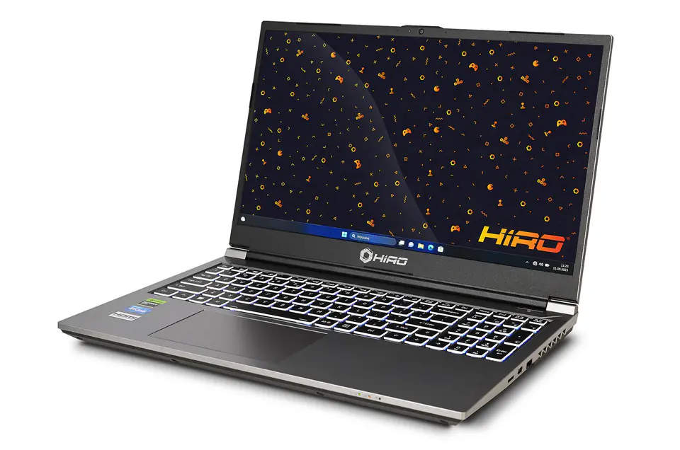 Laptop gamingowy HIRO K560 15,6'', 144Hz, i7-13700H, RTX 4060 8GB, 16GB RAM, 1TB SSD M.2 ...