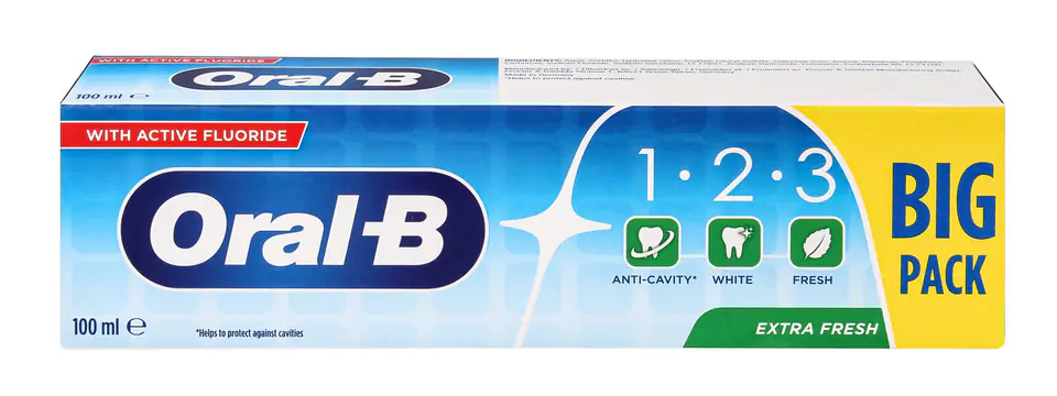 Oral- B 1-2-3 Salt Power White Toothpaste 100 ml | Wasserman.eu