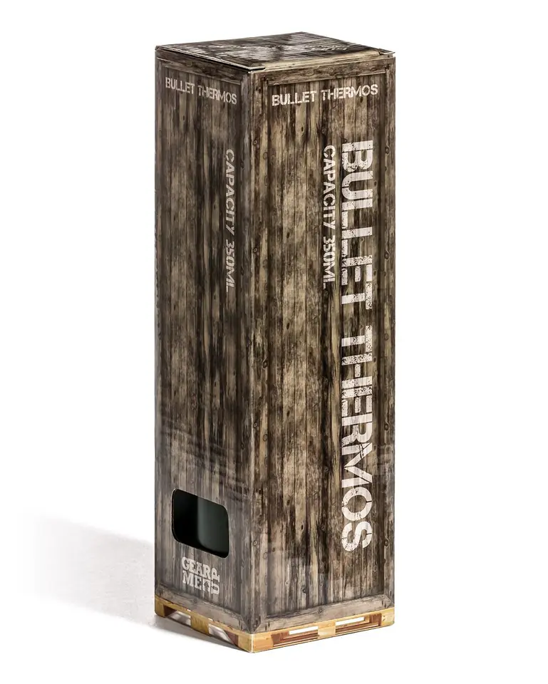 Thermos artillery shell - brass | Wasserman.eu