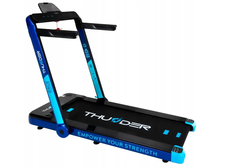 Thunder Race electric treadmill blue | Wasserman.eu