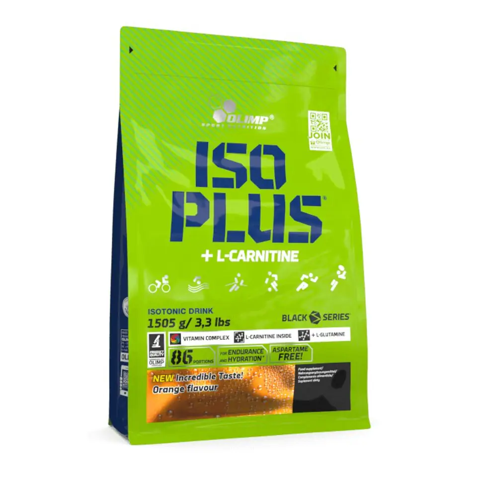 Isotonic drink Iso Plus® 1505g (bag) Orange | Wasserman.eu