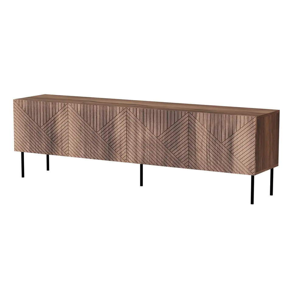 ART DECO RTV cabinet 190.5x40x58 walnut | Wasserman.eu
