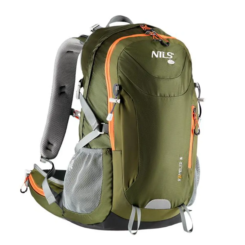 NILS Camp NC1917 Rambler 40l - hiking rucksack, green | Wasserman.eu