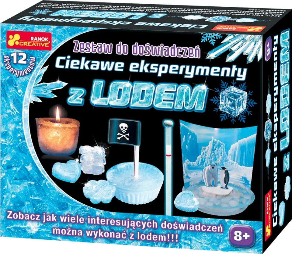 INTERESTING EXPERIMENTS WITH ICE EXPERIMENT KIT | Wasserman.eu