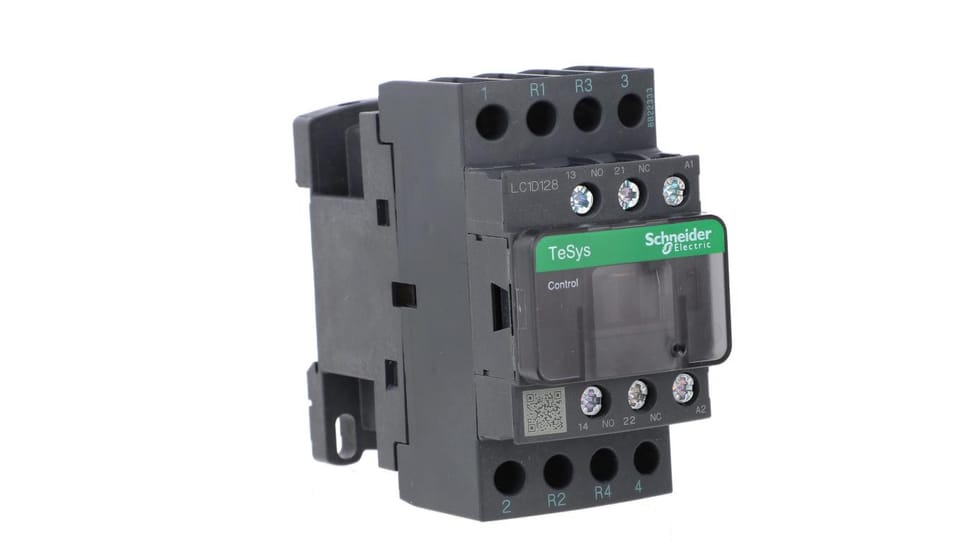 Contactor 12A 2Z 2R 110V AC 1Z 1R LC1D128F7 | Wasserman.eu