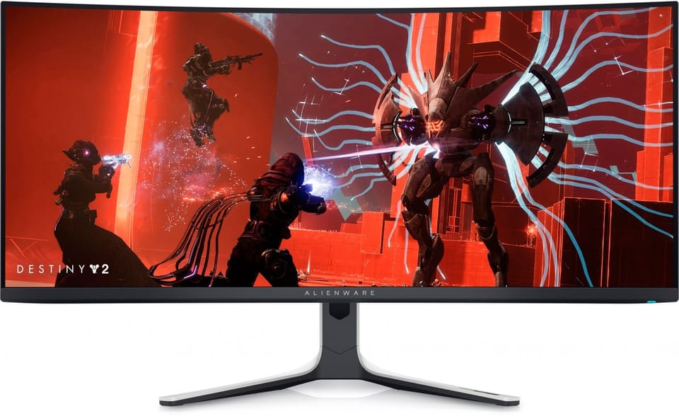Monitor Alienware AW3423DW 34.1 inches Curved NVIDIA G-Sync Ultimate ...