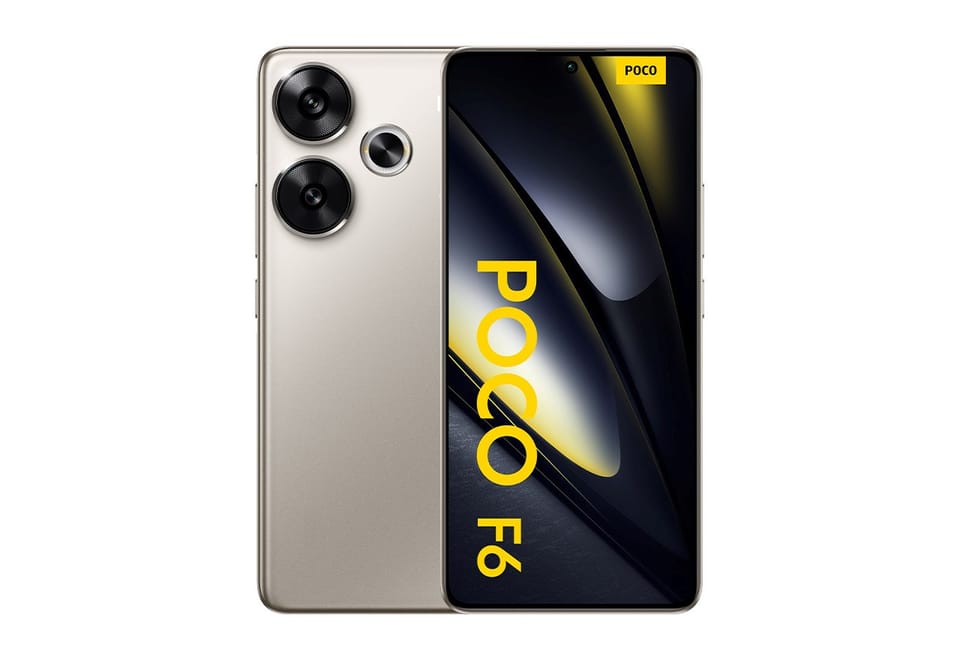 Smartfon Xiaomi Poco F6 5G 12/512GB Titanium | Wasserman.eu