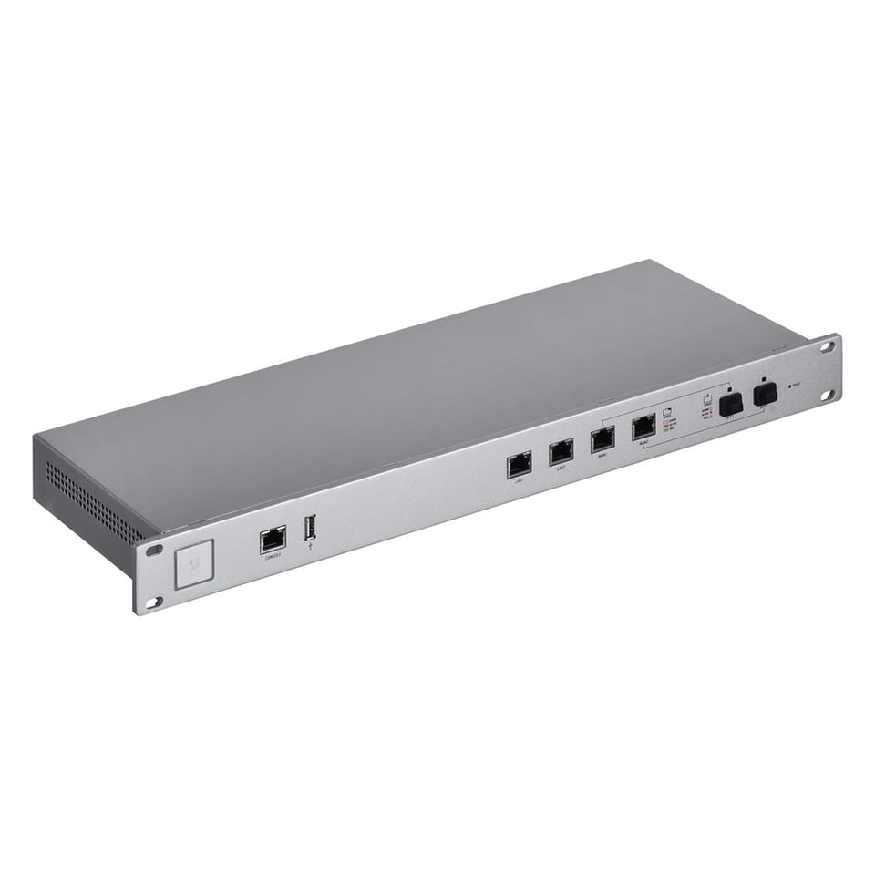 Ubiquiti USG-PRO-4 gateway/controller 10, 100, 1000 Mbit/s | Wasserman.eu