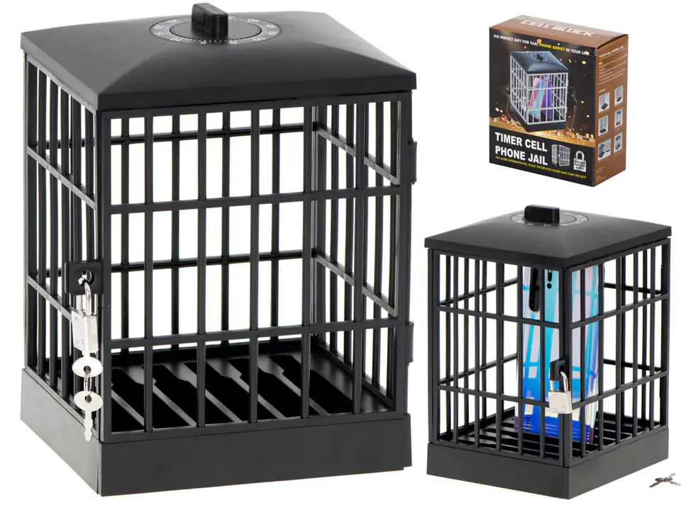 Mobile Phone Stand Smartphone Lockable Cage | Wasserman.eu