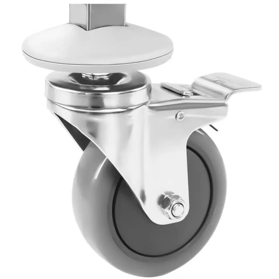 Wózek transportowy gastronomiczny stalowy do tac lub pojemników GN 20 x ...