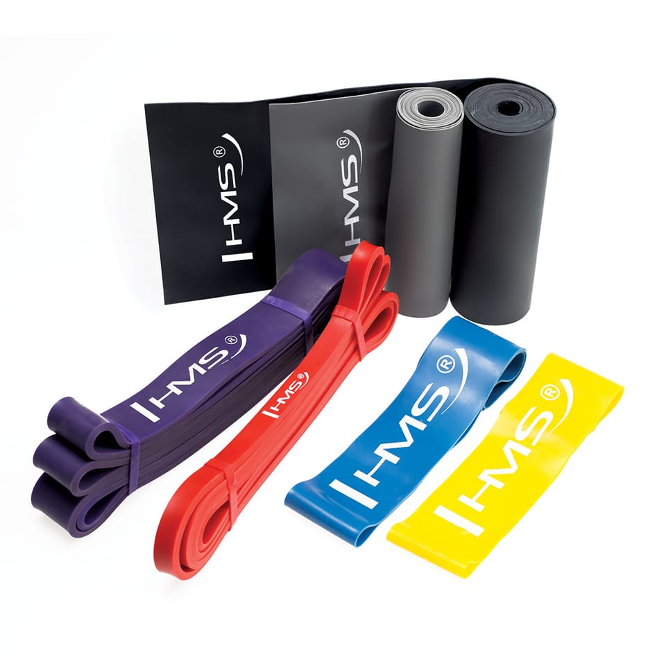 HMS exercise rubber set GU05/GU04/TP01 | Wasserman.eu