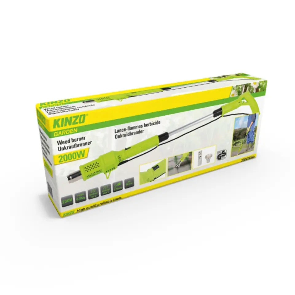 Kinzo - Weed burner, convenience and ecology in one device | Wasserman.eu