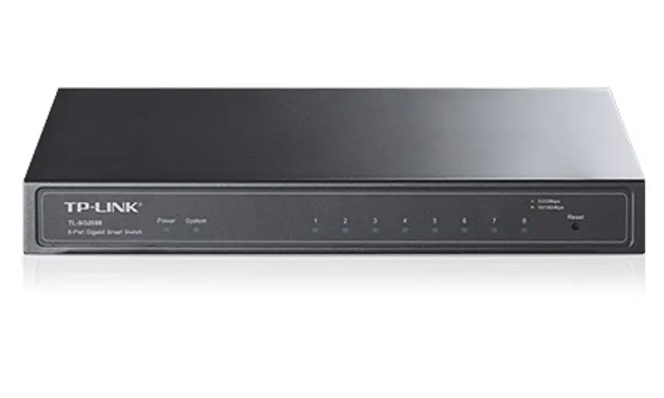 TP-Link JetStream 8-Port Gigabit Smart Network Switch | Wasserman.eu