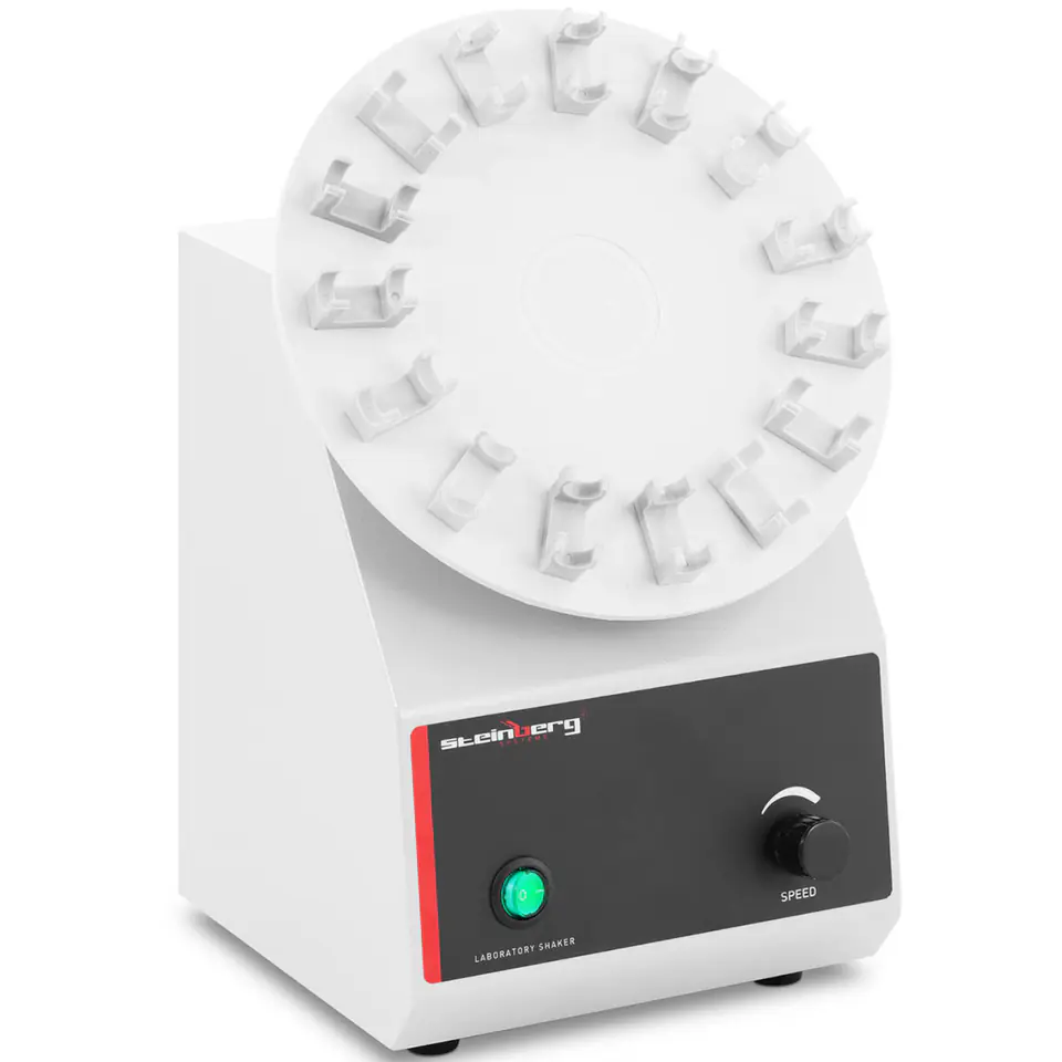 Laboratory Shaker Rotary Agitator Rotator Up to 15 Tubes 12 - 40 rpm ...