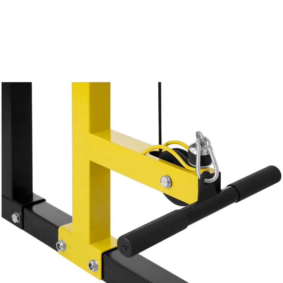 Upper lift for exercising the back muscles of the shoulders home gym up ...