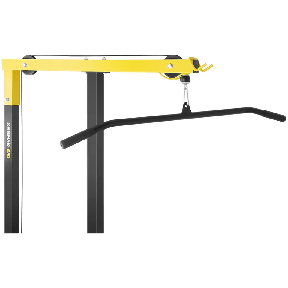 Upper lift for exercising the back muscles of the shoulders home gym up ...