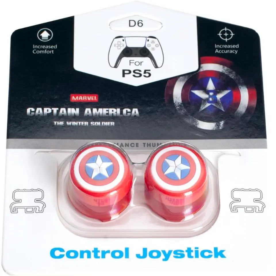 Captain America XXL Controller Overlays | Wasserman.eu