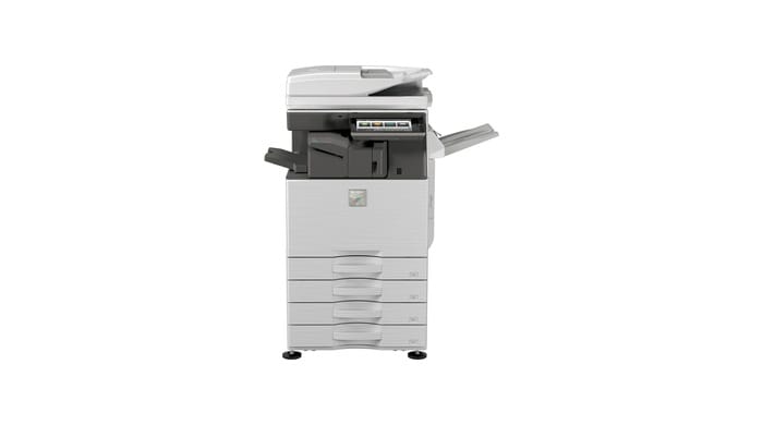 Używana kolorowa kopiarka Sharp MX-4070 V (88012572) std. 3x550 kartek ...