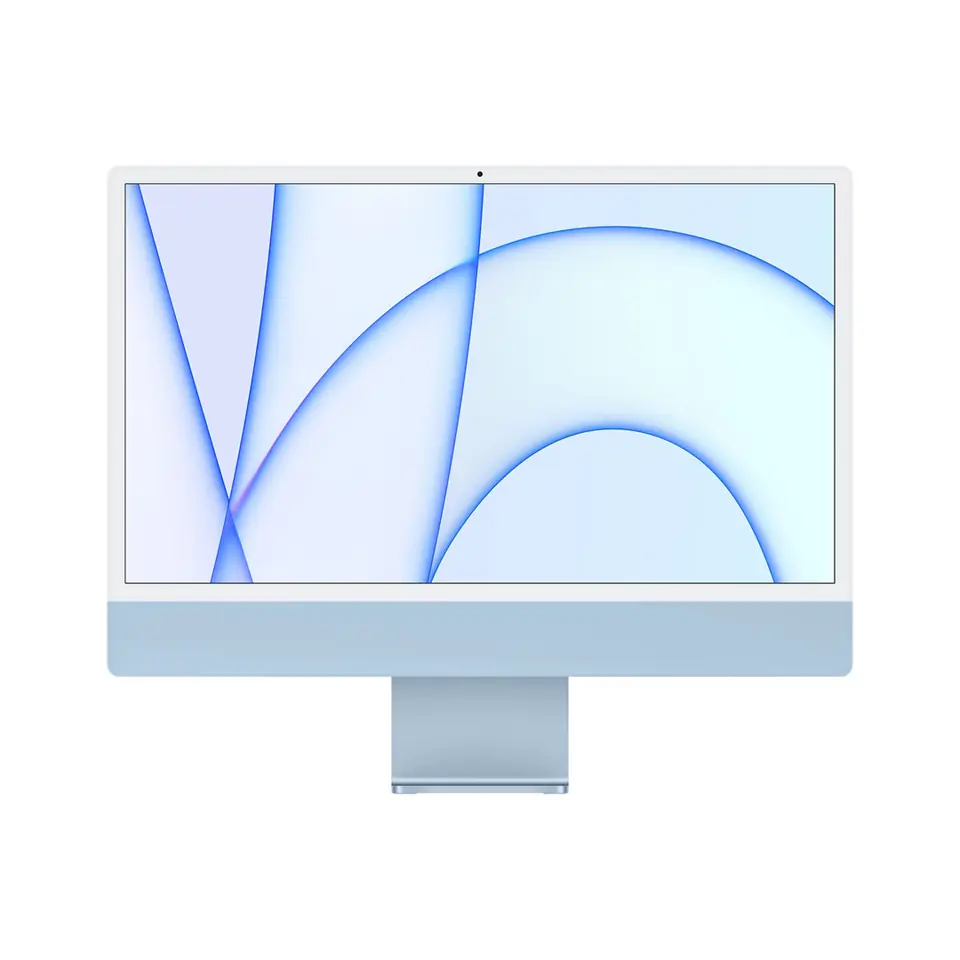 24 iMac Retina 4.5K display Apple M1 chip 8 core CPU and 8 core GPU 256GB Blue Wasserman.eu