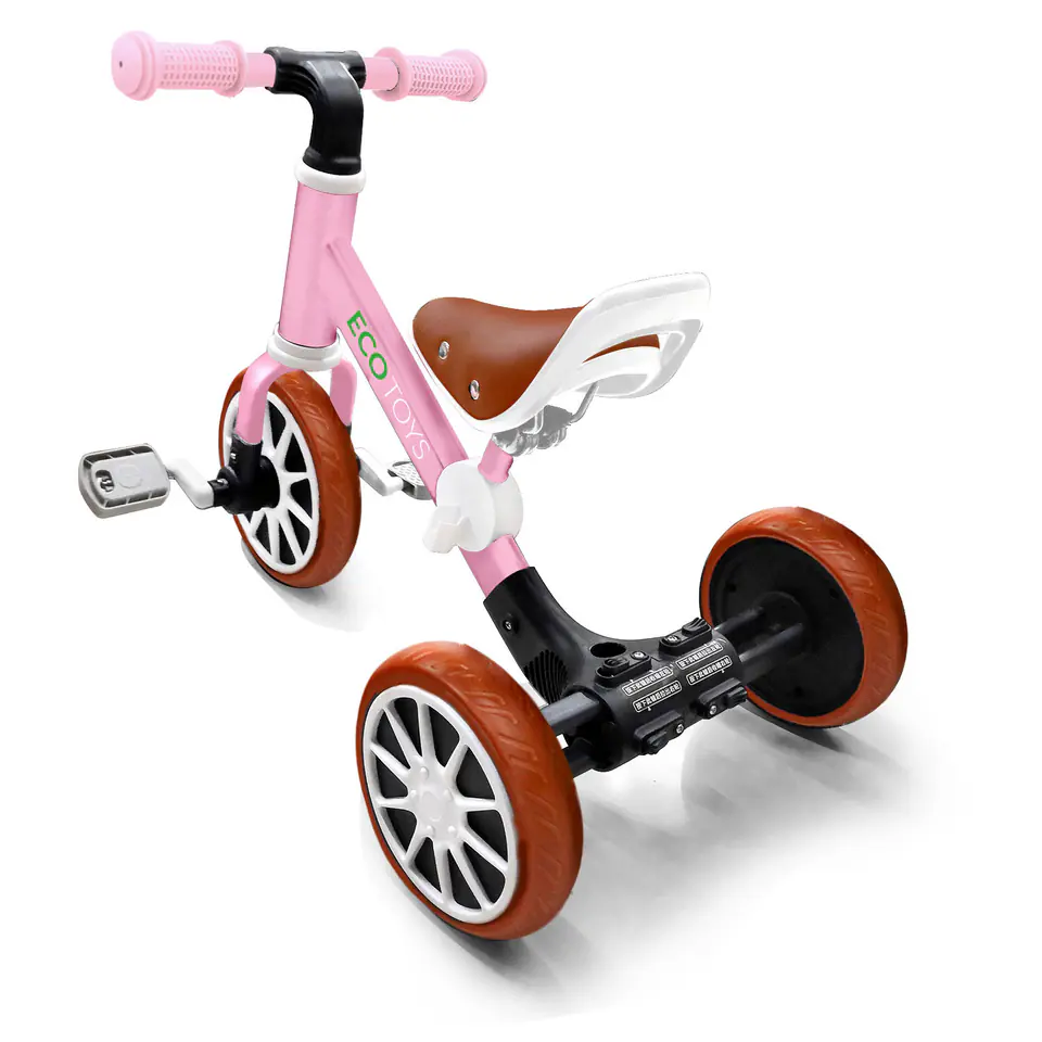 Balance bike 3in1 bike with pedals + side wheels | Wasserman.eu