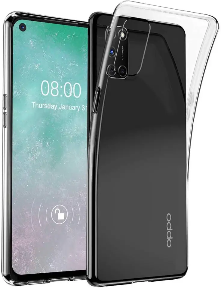 OPPO A93 Slim Case 2mm transparent | Wasserman.eu
