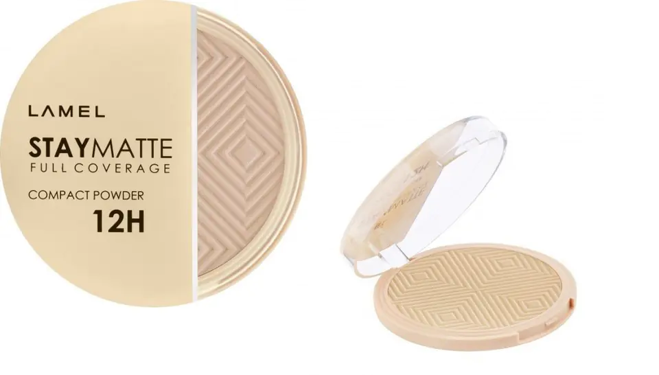 LAMEL Basic Puder kompaktowy Stay Matte 12H nr 403 12g | Wasserman.eu